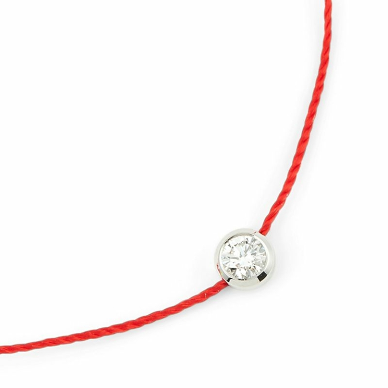 RedLine Pure String Bracelet with 0.1ct Diamond – SHOP NK
